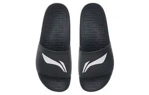 LI-NING Offcourt Slipper - Black/white