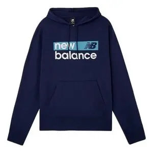 NEW BALANCE Alphabet Logo Hoodie - Navy