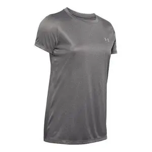 Under Armour Velocity Solid Crew Short Sleeve T-shirt - Gray
