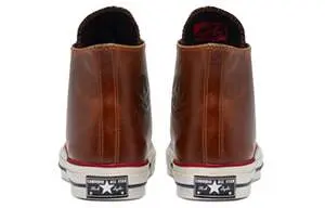 CONVERSE Chuck 70 High Top Leather Sneakers - Brown