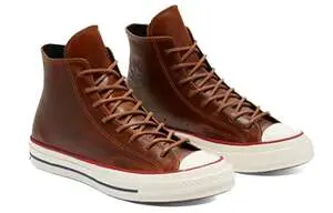 CONVERSE Chuck 70 High Top Leather Sneakers
