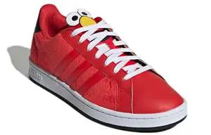Adidas Sesame Street X Grand Court Sneakers - Red/black