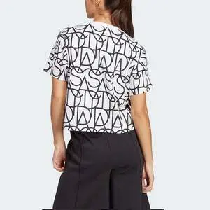 Adidas Allover Graphic Boyfriend T-shirt