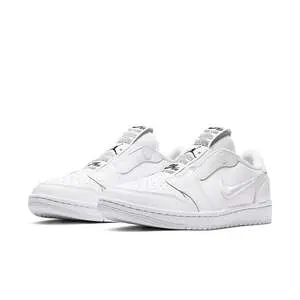 JORDAN 1 Retro Low Slip Sneakers - White/black