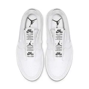JORDAN 1 Retro Low Slip Sneakers - White/black