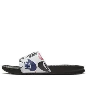 Nike Benassi Jdi Slide 'swoosh Print - Black