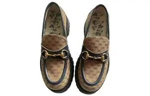 Gucci Gg Horsebit Loafers