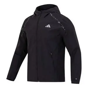 Adidas Marathon Warm-up Running Jacket - Black