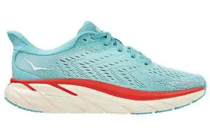 Hoka One One Clifton 8 "aquarelle" Athletic Sneakers - Blue