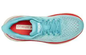 Hoka One One Clifton 8 "aquarelle" Athletic Sneakers - Blue