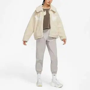 Nike Logo Printing Lamb's Wool Jacket - Default Color