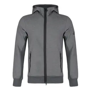 Adidas Double Knit Hooded Jacket - Grey