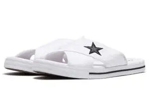 CONVERSE One Star Canvas Slide
