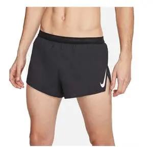 Nike Aeroswift 2" Brief-lined Racing Shorts - Black/white