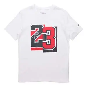 JORDAN Air Basketball Sports Graphic Tee - White