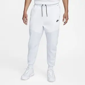 Nike Tech Fleece Jogger Pants 'grey White - Grey/white/black