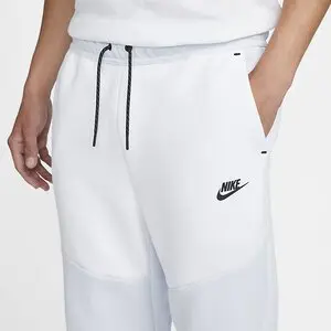 Nike Tech Fleece Jogger Pants 'grey White - Grey/white/black