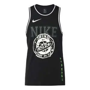 Nike Dri-fit Jersey Sports Top - Black