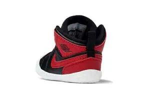 JORDAN 1 Bootie Cb Banned Sneakers - Black