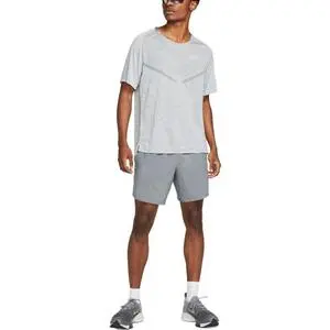 Nike Tech Knit Ultra Short-sleeve T-shirt - Silver