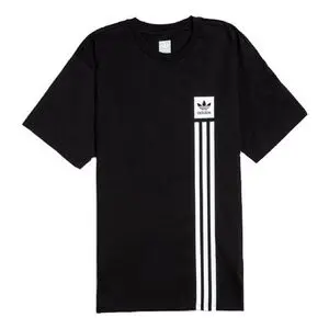 Adidas Originals Bb Pillar Logo Printing Short Sleeve - Black