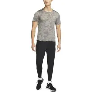 Nike Irregular Texture Full Print Short Sleeve Training Top