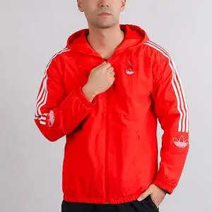 Adidas Logo Embroidered Track Jacket