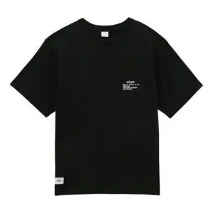 VANS X Wtaps Logo T-shirt 'black - Black/multi-color