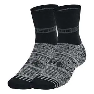 Under Armour Essential Hi Lo Socks 2-pack - Black