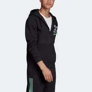Adidas Originals Graphic Track Jacket - Black