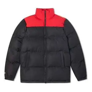 CONVERSE Colorblock Down Jacket - Black/red