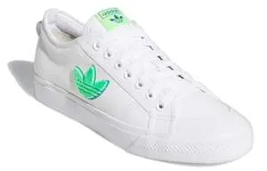 Adidas Nizza Trefoil Sneakers - White/green