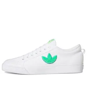 Adidas Nizza Trefoil Sneakers - White/green