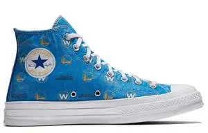CONVERSE Nba X Chuck 70 Hi "golden State Warriors" Sneakers - Blue
