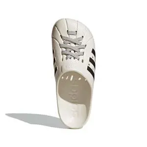 Adidas Adilette Clogs - White/black