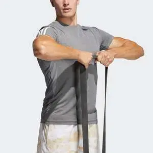 Adidas Training Short Sleeve T-shirt - Grey