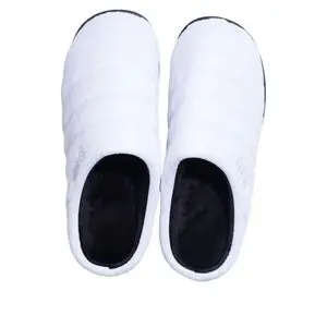 SUBU Originals F-line Quilted Slip-on Slipper - White