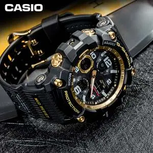 Casio G-shock Mudmaster Watch - Blackgold