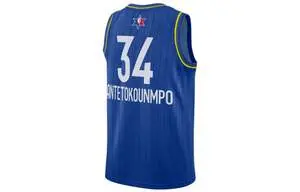 JORDAN Nba All-star Edition Swingman Basketball Jersey Giannis Antetokounmpo 2020 - Blue