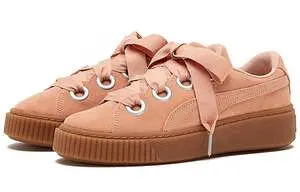 PUMA Platform Kiss Suede Sneakers