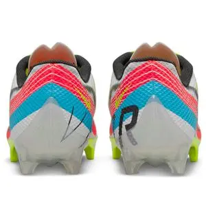 Nike Vapor Edge Speed 360 Multi Zebra Stripes Low Top Athletic Sneakers - Gray/red/blue