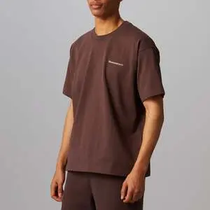 Adidas X Pharrell Humanrace Small Logo T-shirt 'brown - Multi-color
