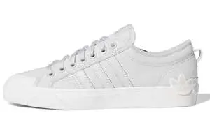 Adidas Nizza Low Top Sneakers With Oversized Heel Logo