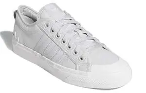 Adidas Nizza Low Top Sneakers With Oversized Heel Logo