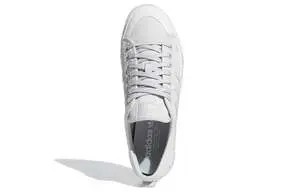 Adidas Nizza Low Top Sneakers With Oversized Heel Logo