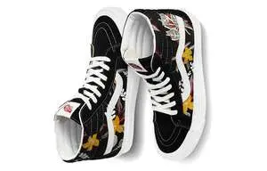VANS Sk8-hi 38 Dx Anaheim Factory Aloha High Top Sneakers - Black