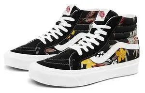 VANS Sk8-hi 38 Dx Anaheim Factory Aloha High Top Sneakers - Black