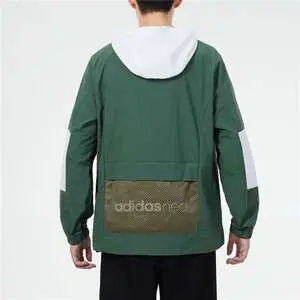 Adidas Hooded Half-zip Track Jacket