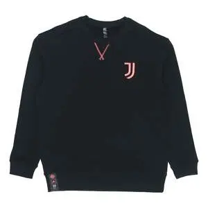 Adidas Juventus Embroidered Logo Pullover - Black