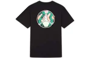 JORDAN Dna Printing Alphabet Large Logo Short Sleeve Black - Default Color